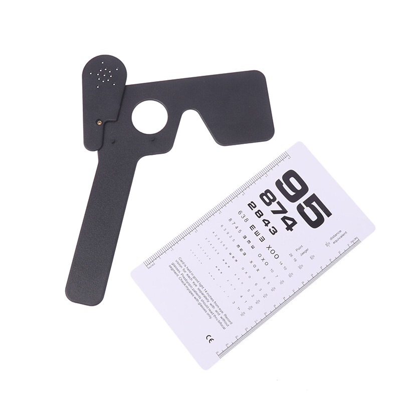 Occluder Multi 17 Pin Hole Hand Occluder Optometry Instrument Tool With ...