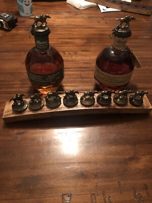 Blanton's Bourbon Cork Display Center Oak Barrel Half Stave, Blantons ...