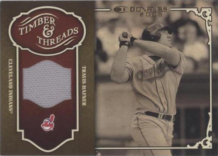 2005 Donruss - Timber & Threads Travis Hafner #TT-40 Jersey (MEM) for sale online | eBay