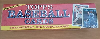 Topps 1988 Baseball Factory Sealed Sports Trading Card Set 41116089701 ...