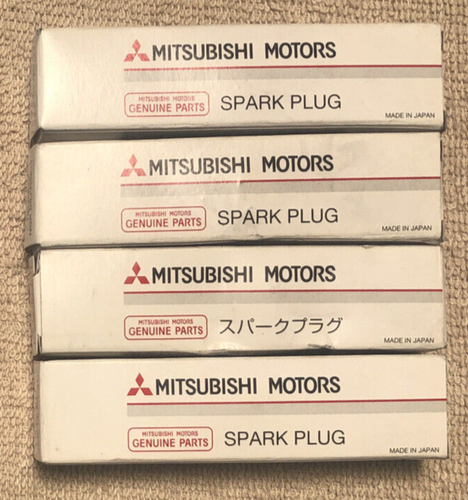Set of 4 Genuine Iridium Spark Plugs 1822A085 DILFR5A11 for Mitsubishi ...
