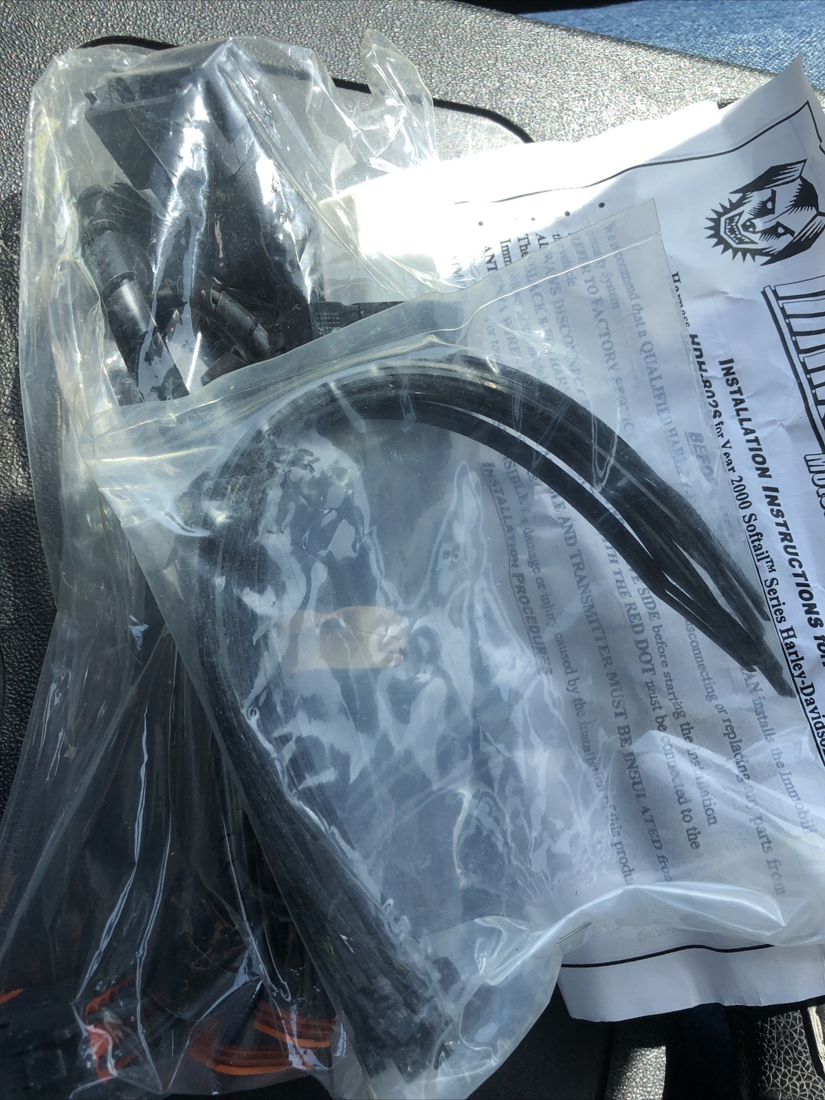 HARLEY DAVIDSON IMMOBILISER WIRE HARNESS 2000 Softail Series HDH802S | eBay