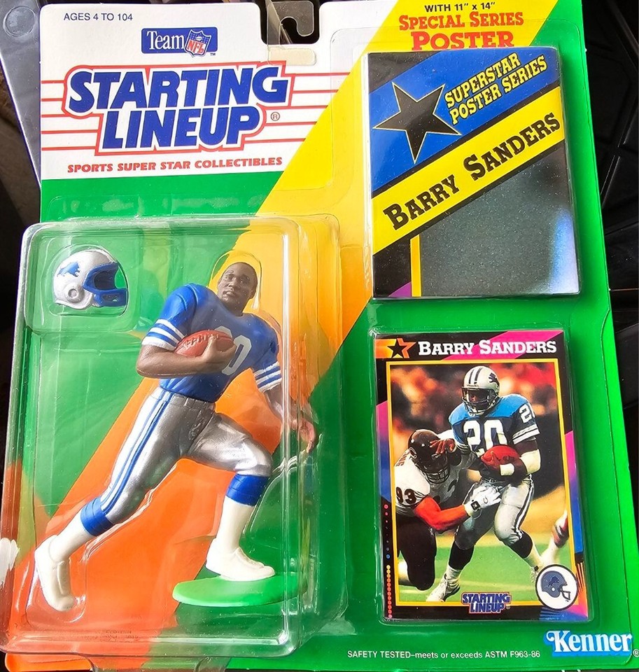 NFL Starting Lineups from 1992, See detailed list in Description Field ...