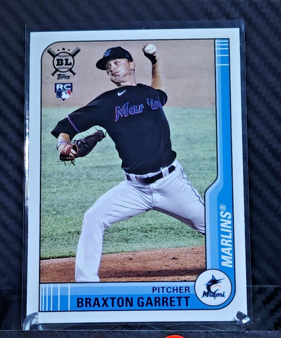 Braxton Garrett 2021 Topps Big League ROOKIE #135 - Marlins RC | eBay