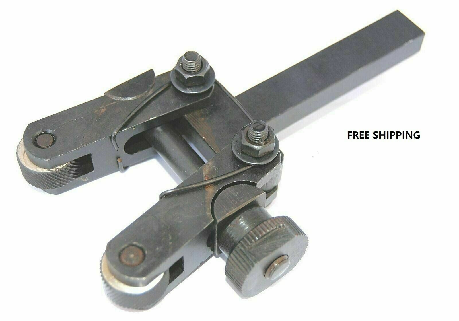 Spring Loaded Clamp Type Knurling Tool Holder 5/8" Shank Capacity 1-1/2 ...