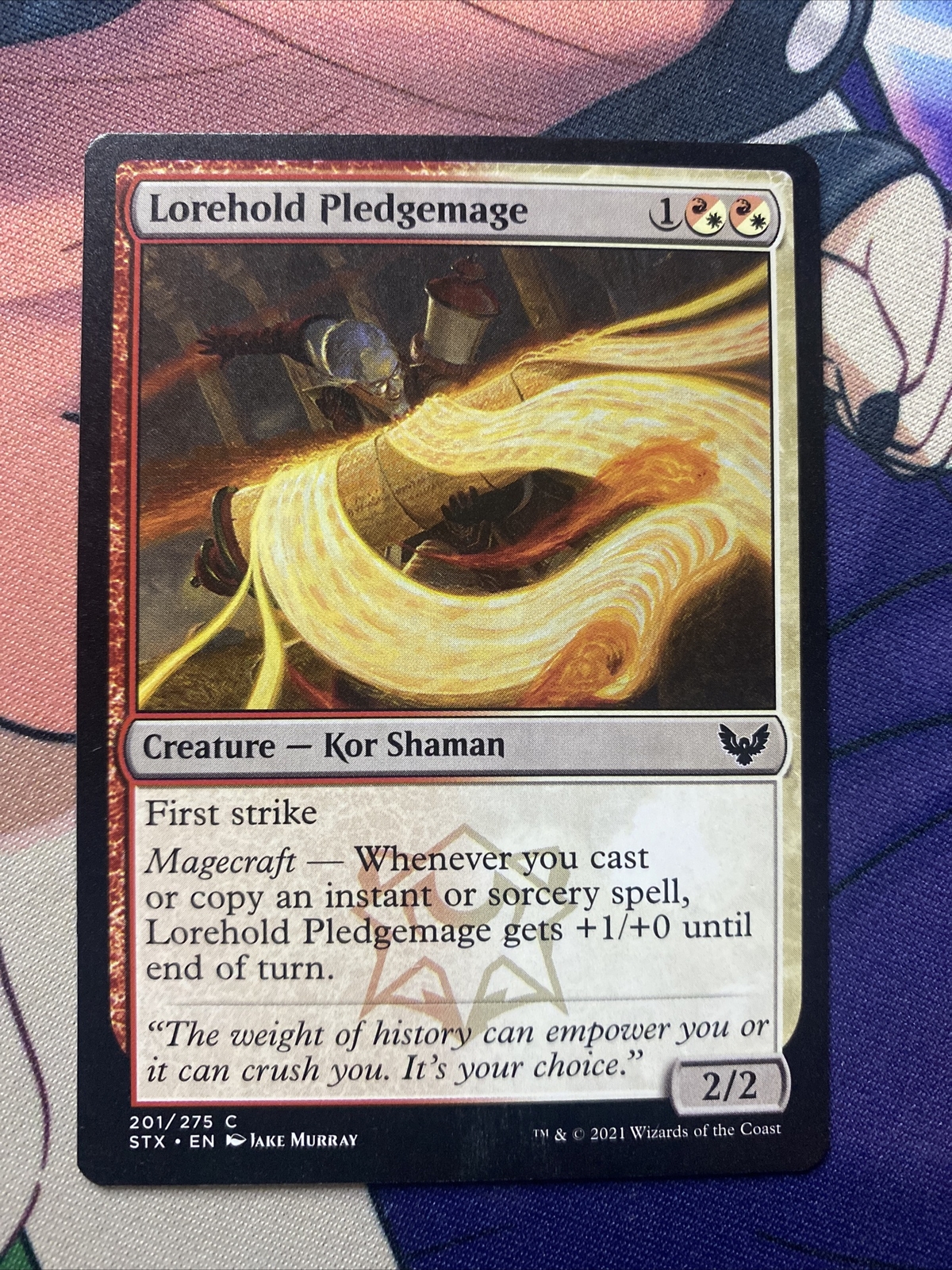 Magic The Gathering:MTG Strixhaven Lorehold Pledgemage 201/275 | eBay