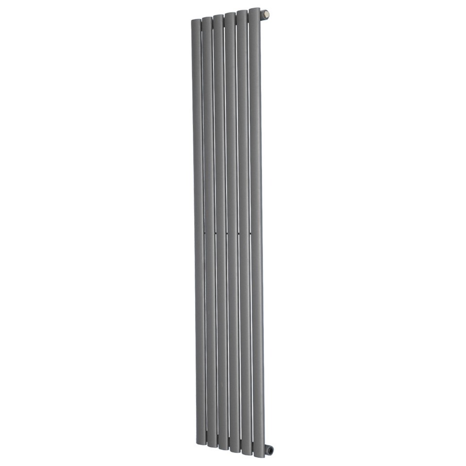 Designer Vertical Modern Radiator Upright Oval Column Central Heating ...