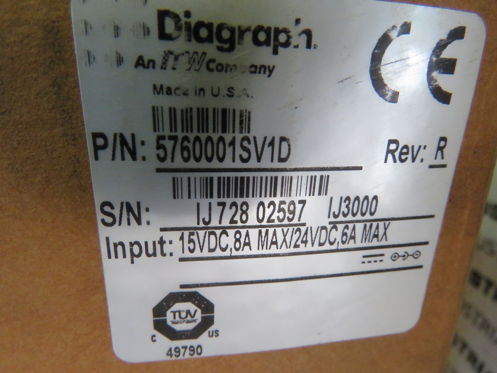 ITW DIAGRAPH IJ 3000 LARGE CHARACTER INK JET PRINTER NEW | eBay