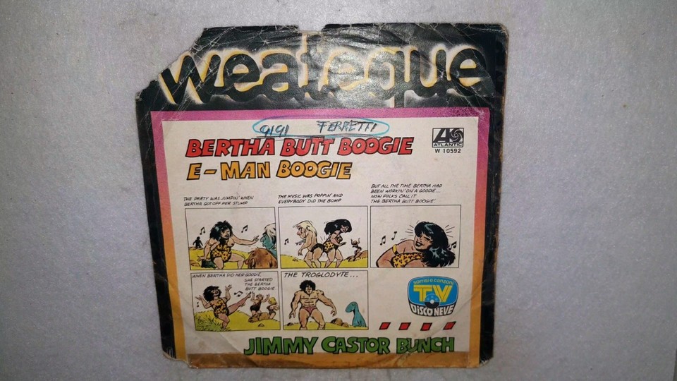 THE JIMMY CASTOR BUNCH Bertha butt boogie E-man | eBay