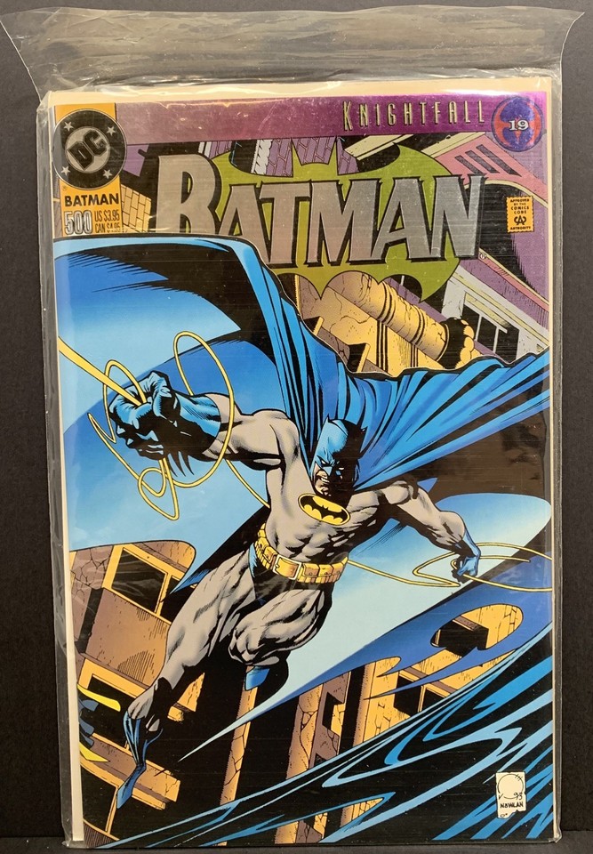 Batman #500 (1993) DC Comics Knightfall Part 19 Newsstand Edition NM ...