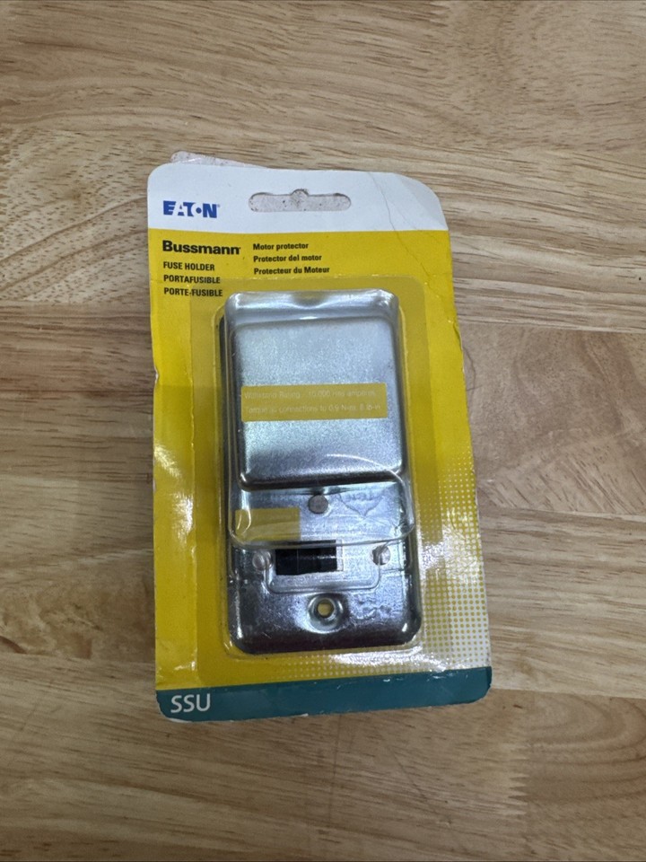 7 Pack Eaton Cooper Bussman BP/SSU Switch & Fuse Holder Motor Protector ...