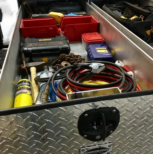 Truck Tool Box Organization Ideas
