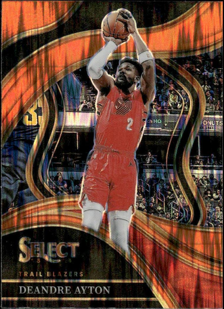 2023-24 Panini Select - Courtside DeAndre Ayton #211 Orange Flash Prizm ...