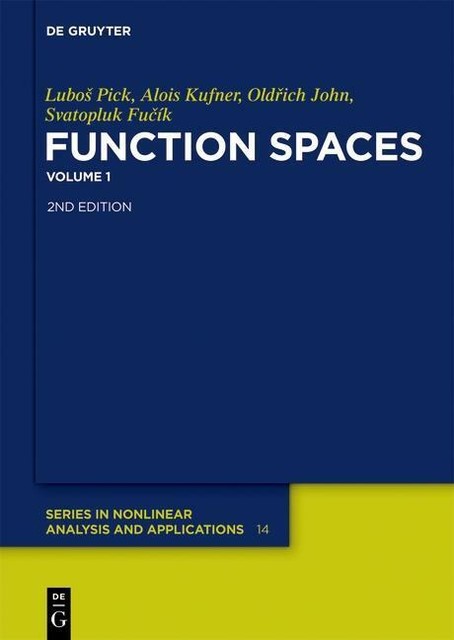 Function Spaces 1 von Lubos Pick (2012, Gebundene Ausgabe) online ...