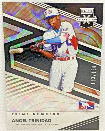 ANGEL TRINIDAD 2020 Elite Extra PRIME NUMBERS A 113/150 DOMINICAN ...