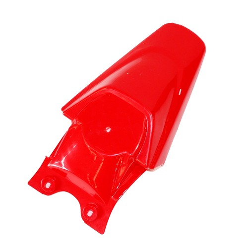 Red Plastic Rear Tail Mud Guard Fender KLX110 Style PIT PRO Trail Dirt ...