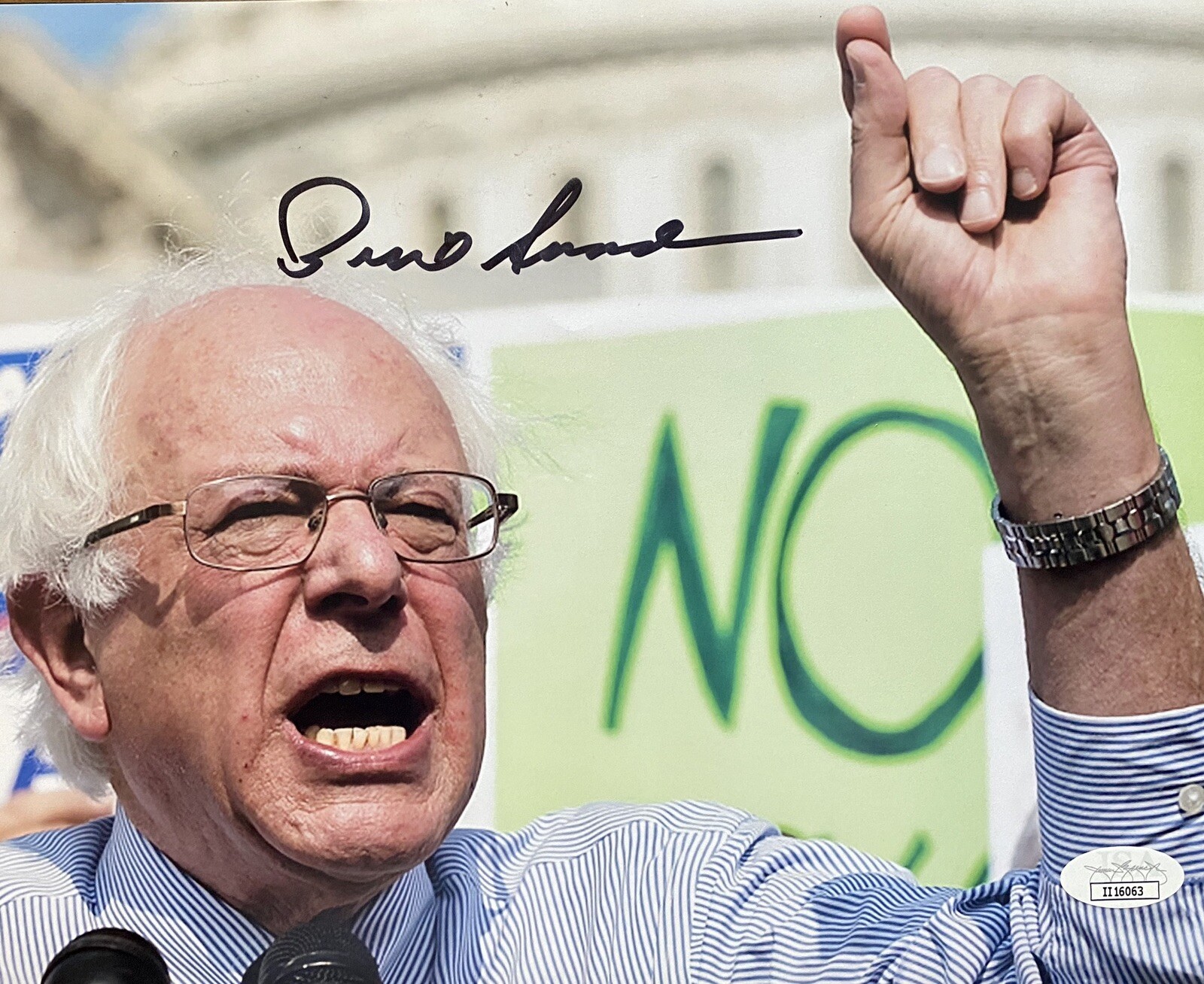 SENATOR BERNIE SANDERS SIGNED 8x10 PHOTO JSA COA AUTOGRAPH PRESIDENT ...