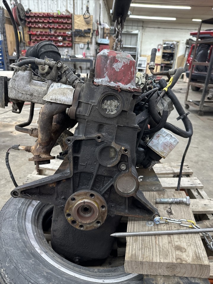 1989 Jeep Cherokee XJ 4x4 4.0L 6 Cyl Engine Motor Assembly 189k Miles ...