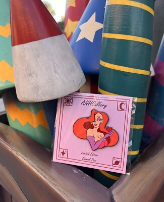 Jessica Rabbit Enamel Pin - LE 50 fantasy pin Made And Designed By ...