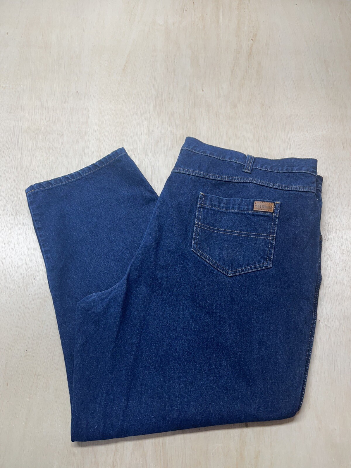 Cintas 394 Denim Jeans Mens Size 50x30 Dark Blue Work… - Gem