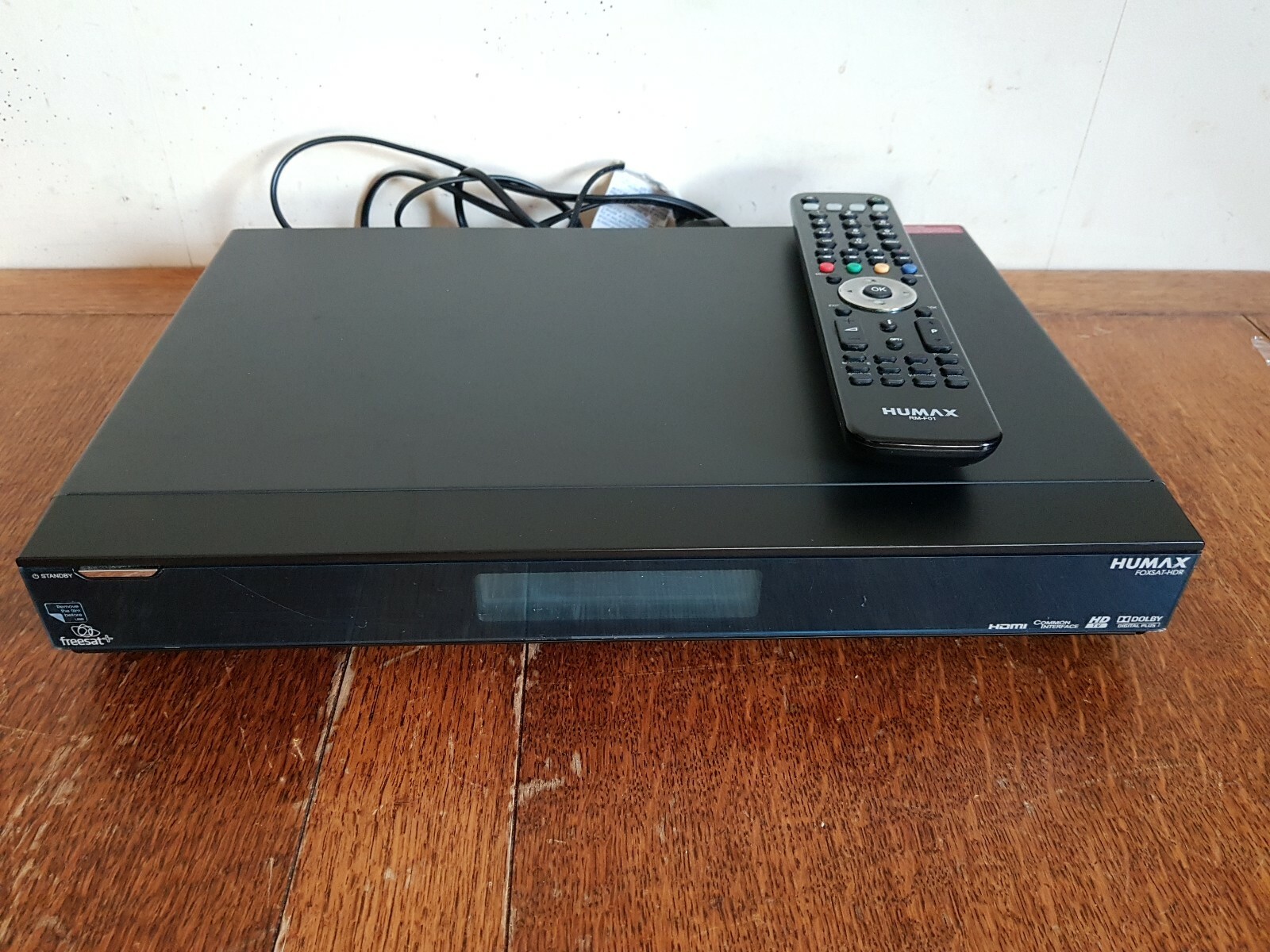 Humax Foxsat Hdr/gb/500gb 500gb Freesat HD TV Recorder for sale online ...