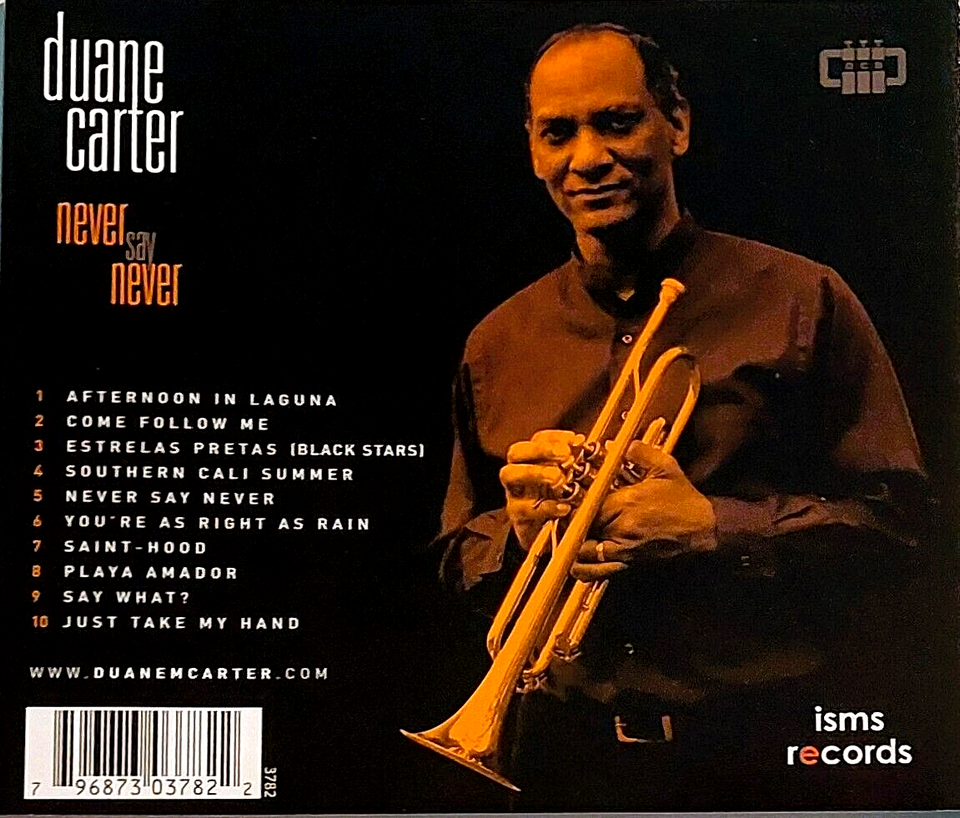Never Say Never by Duane Carter (CD 10 Tracks, ISMS Records, 2008 ...