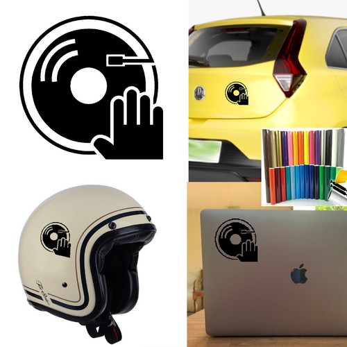 Dj Disc Jockey v2 Sticker Vinyl, for Interior or Exterior | eBay