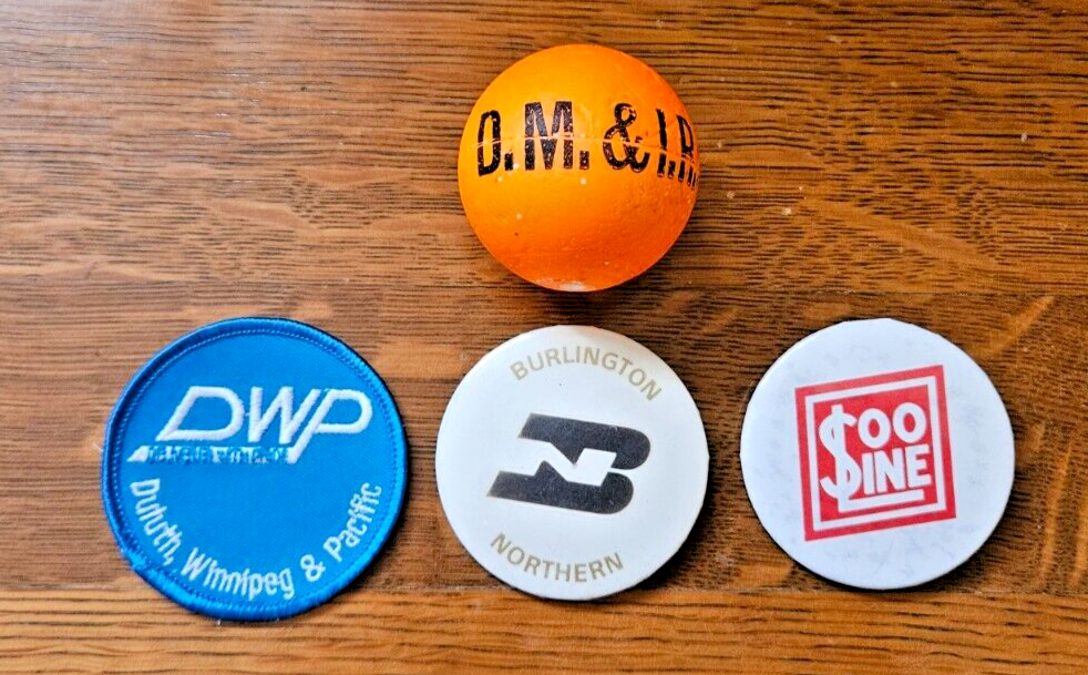 Vintage Unused Railroad Patch DWP Duluth Winnipeg Pacific, Soo Line, NB ...