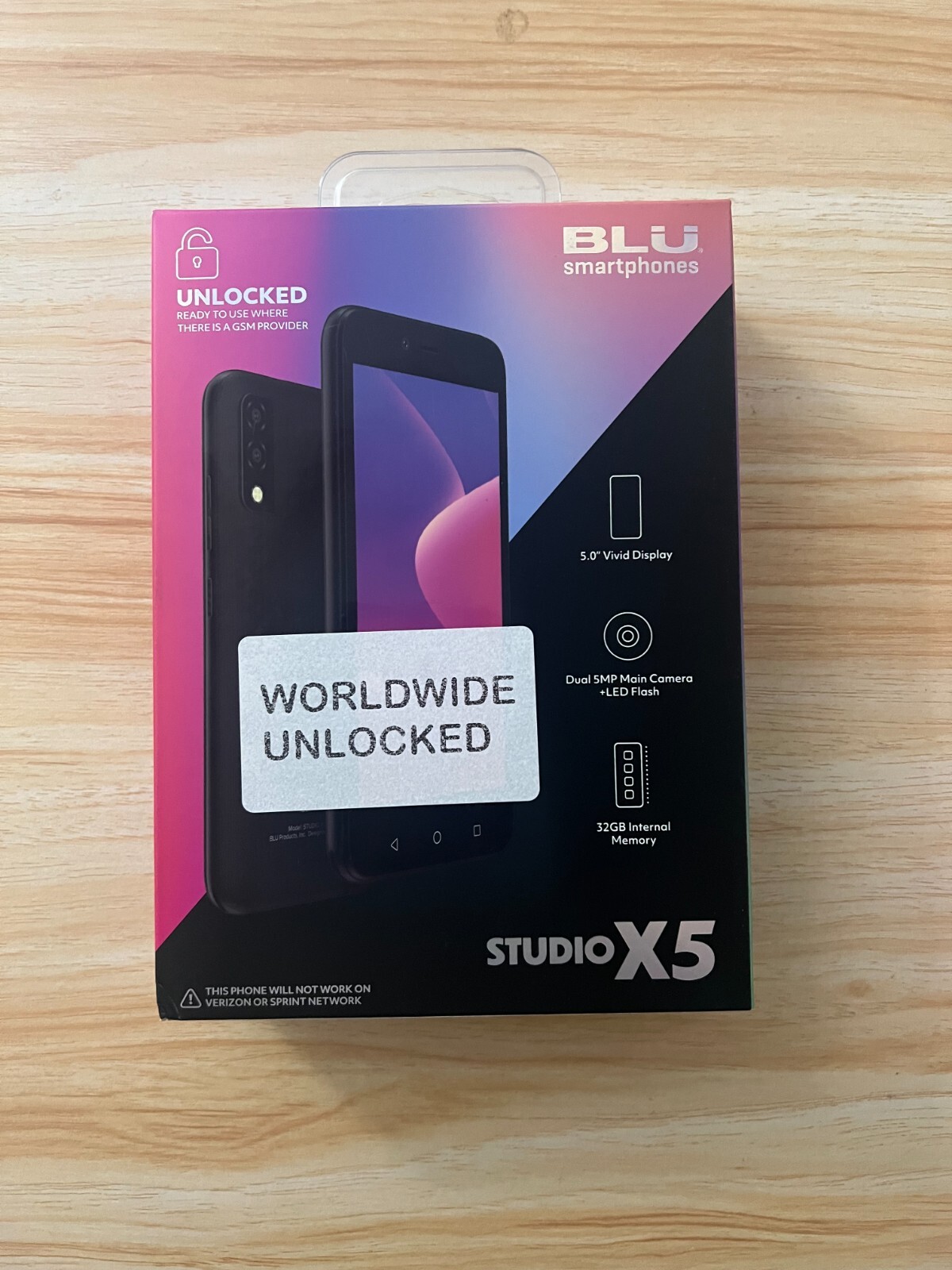 New Factory Unlocked BLU Studio X5 Android Dual SIM GSM Cell Phone 32GB BK | eBay