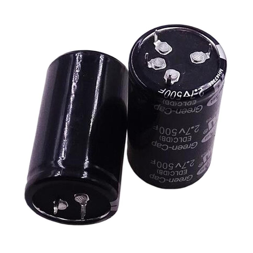 Farad Capacitor 2.7V 500F Double Layer Electric Farad Supercapacitors ...