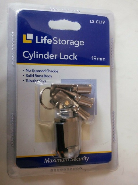 Life Storage Cylinder Lock With 3 Keys Public Cube Smart 19mm Set for ...
