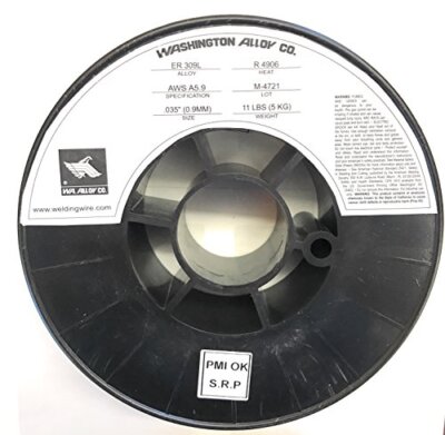 Washington Alloy 11 Lb. Spool Mig Wire 309L Stainless Steel (.035 x 11 ...