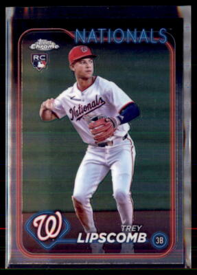 2024 Topps Chrome Update Trey Lipscomb #USC134 2 Card Lot | eBay