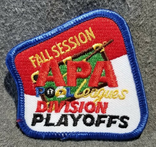 LMH Patch APA American Poolplayers Pool DIVISION PLAYOFFS Fall Session ...