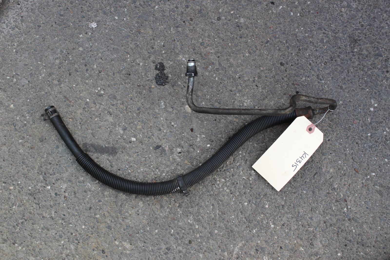 2005 CHEVROLET SILVERADO POWER STEERING RETURN HOSE LINE K4315 | eBay