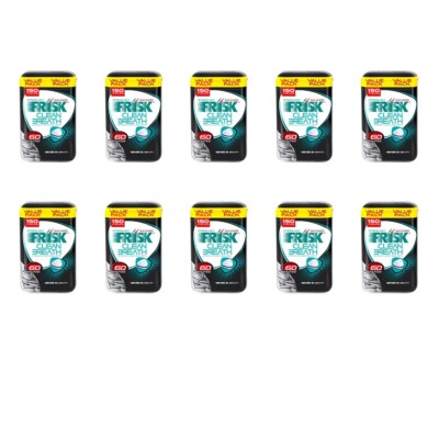 FRISK CLEAN BREATH BOTTLE STRONG MINT FROM JAPAN KRACIE FOODS 105g X 10 ...