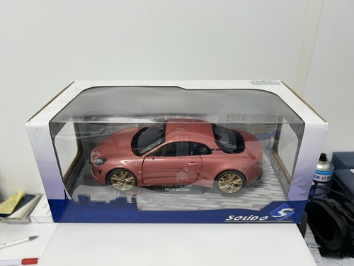 Alpine A110 Pure Color Edition 2021 Rose bruyère Solido 1/18 | eBay