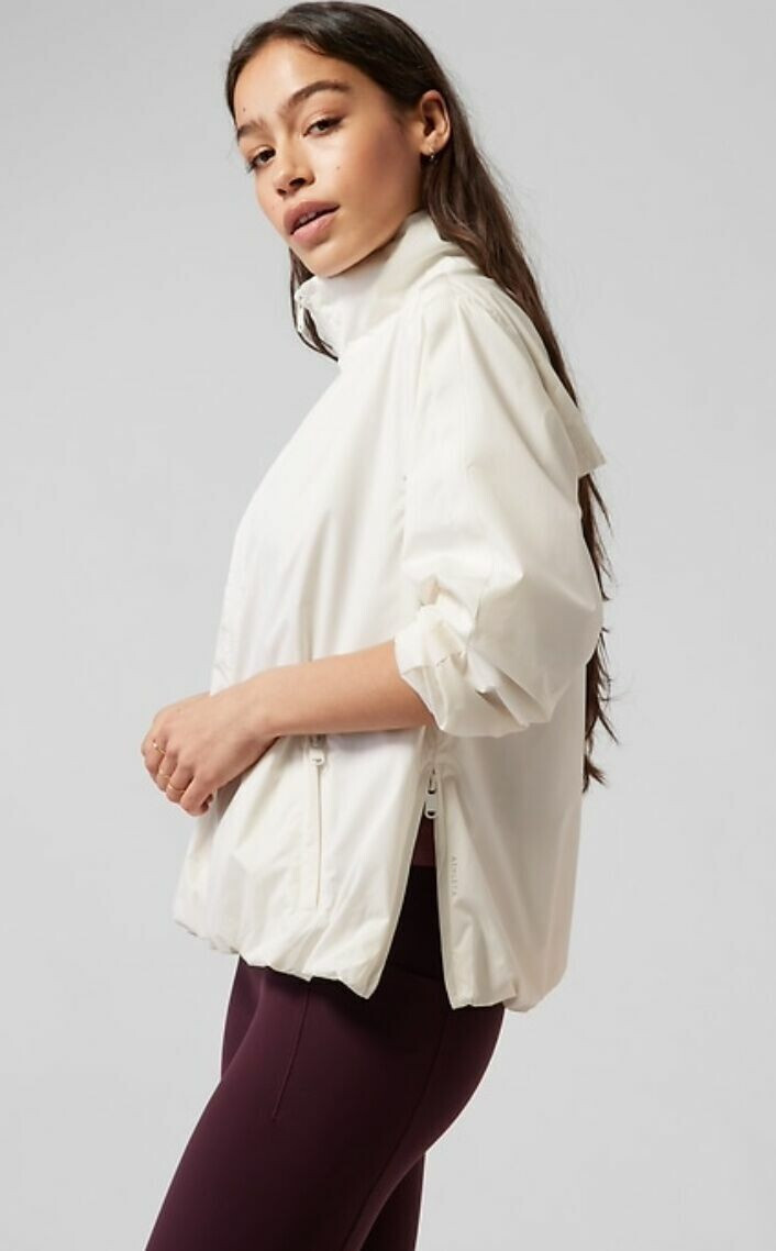 Athleta Sightseer Lace Magnolia White Jacket Size Extra Small XS NEW NWT Flower | eBay