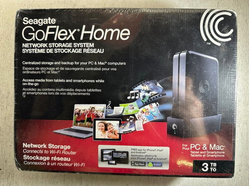 Seagate GoFlex Home 3TB HOme Network Storage System Unopened | eBay