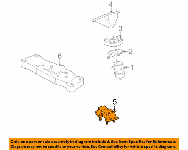 12371-50170 Toyota Insulator, engine mounting, rear no.1 1237150170 ...