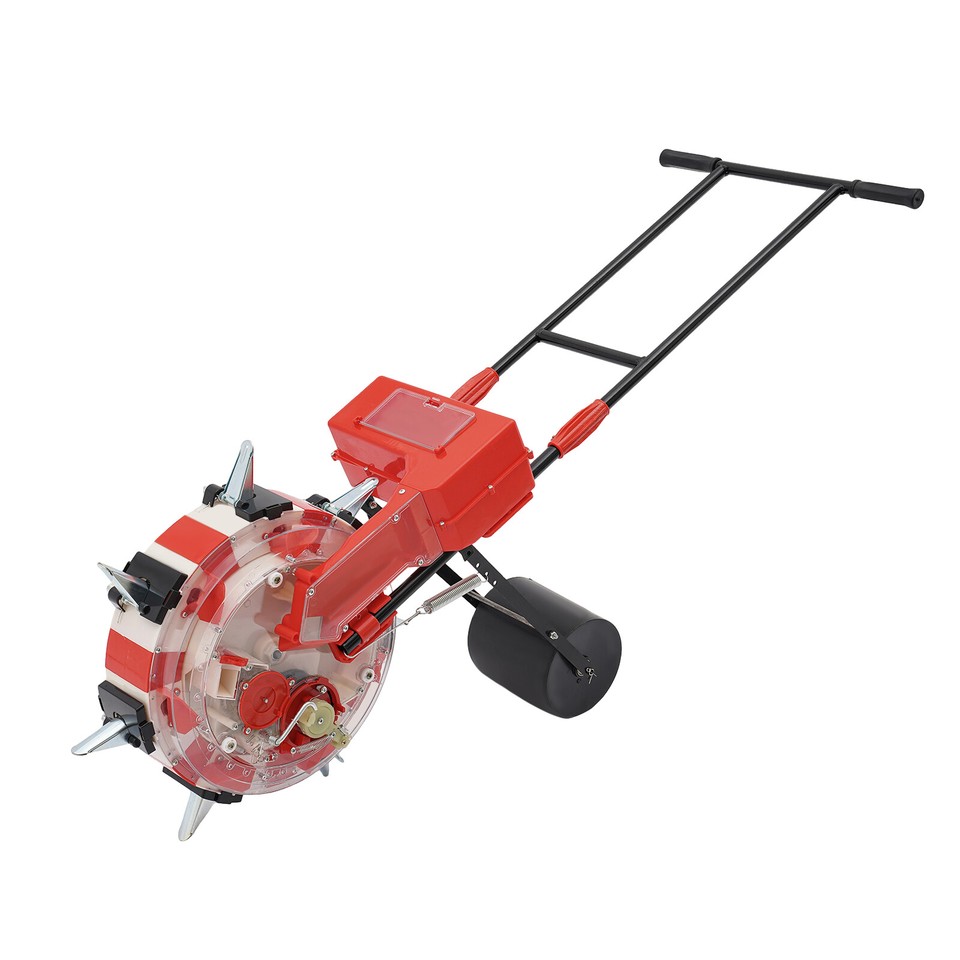 7-Nozzles Garden Seeder Red Manual Seeder Hand-push Seeder Modern | eBay