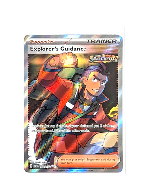 Explorer's Guidance 200/162 Ultra Rare POKEMON TCG Temporal Forces TEF ...