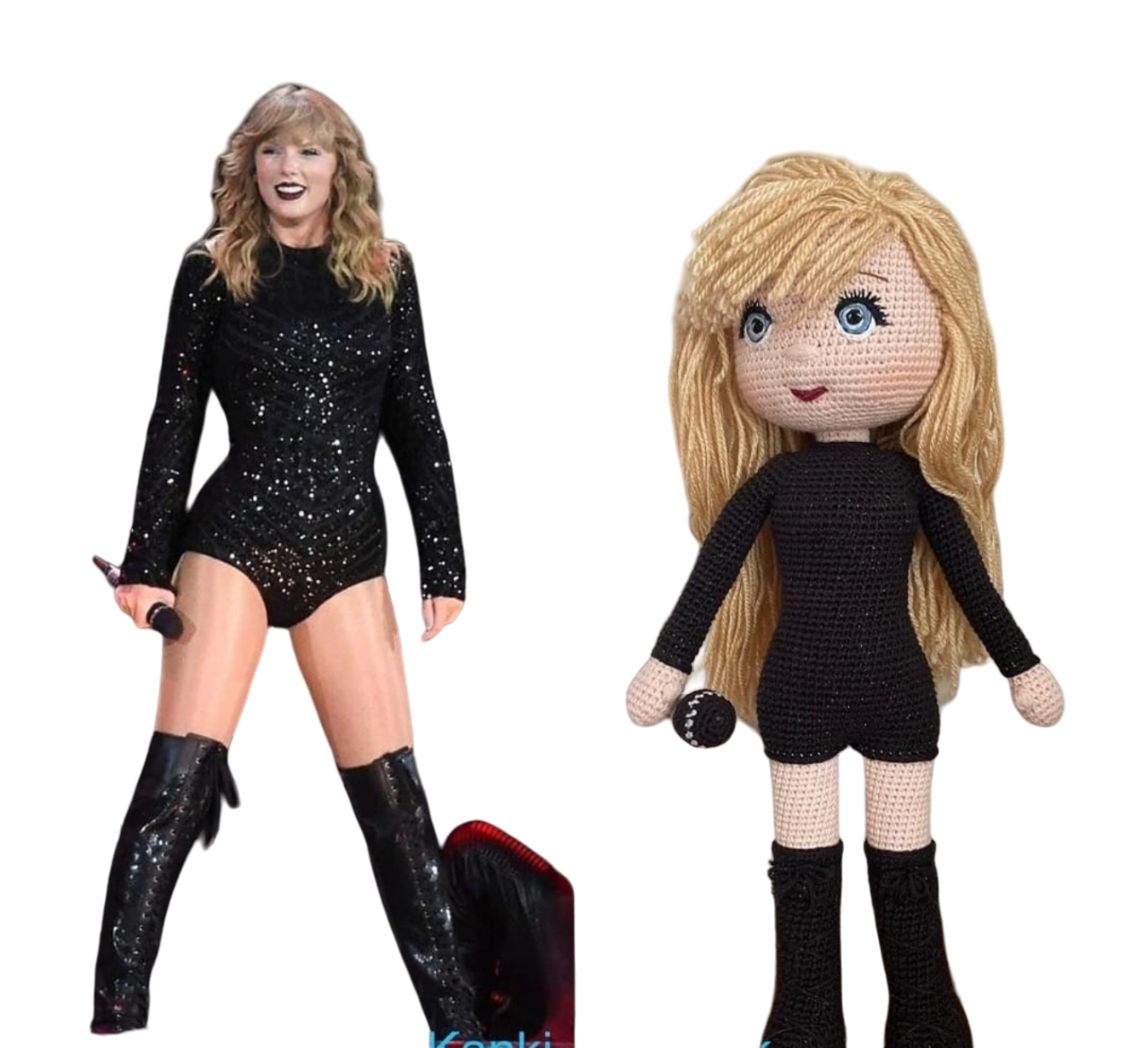 Taylor Swift Red Crochet, Taylor Swift Doll, Taylor Swift Fan ...