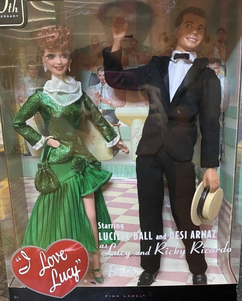 I Love Lucy The Diet Episode 4 Lucy and Ricky 60th Anniversary Barbie ...