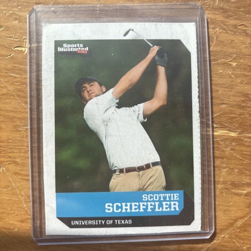 2017 Sports Illustrated for Kids Scottie Scheffler Rookie Card RC #640 ...