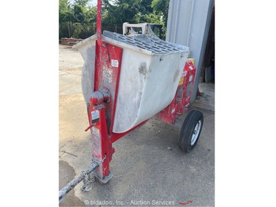 2022 Multiquip WM90PH8 Towable 9-Cu Ft Mortar Mixer Honda GX240 Trailer ...