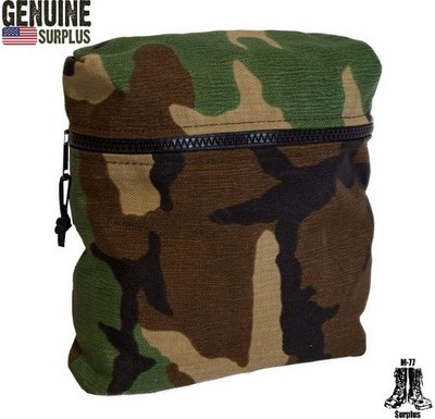 USGI MICH ACH Carrying Pocket Pouch Maritime FSBE M81 Woodland MOLLE ...