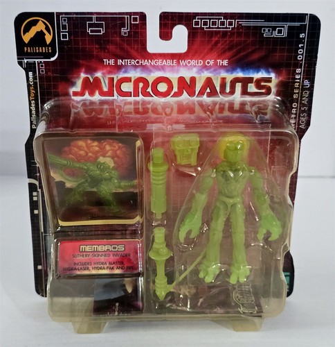 X-764 2003 PALISADES MICRONAUTS MEMBROS ACTION FIGURE MINT ON CARD | eBay