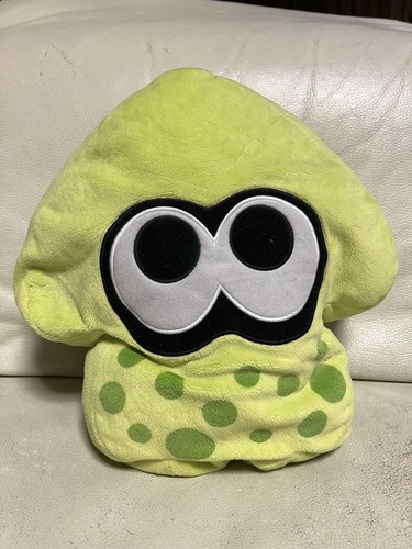 Splatoon Squid Plush Toy Yellow Green Soft Character Collectible | eBay
