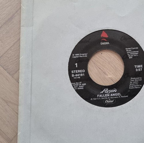 7" Single Poison - Fallen angel Vinyl US | eBay